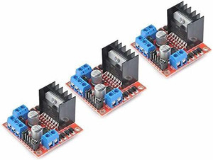 limitless products Pack oF 3 L298N Motor Drive Controller Board DC Dual ...