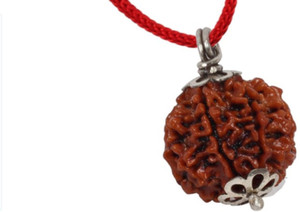 RSPSHAKTI 4 Mukhi Natural and Original Rudraksha Rudrakash Panch dhatu ...