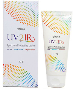 IPCA Sunscreen - SPF 50 PA+++ UV 2 IR SPECTRUM PROTECTING LOTION ...