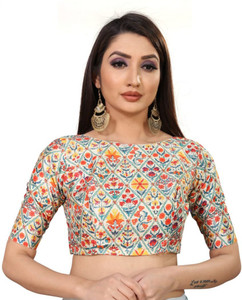 JAJ DESIGNS Polycotton Printed Blouse Material Price in India - Buy JAJ ...