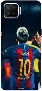 UMPRINT Back Cover for Oppo F17/CPH2095 Messi, Football Player Printed ...