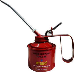 intenzo Red Oil Can With Heavy Steel Nozzle Manual Pump Price in India ...