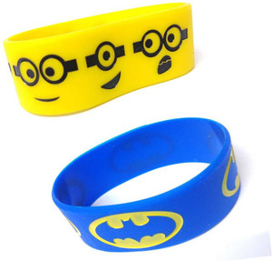 Zebnic (Faces + Batman) Rubber Bands Men & Women Price in India - Buy ...