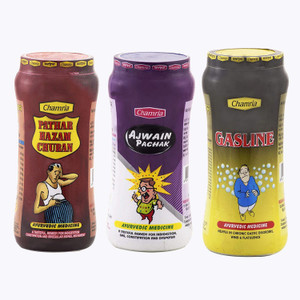 CHAMRIA COMBO OF AJWAIN PACHAK 150GMS, GASLIN 200GMS & PATHAR HAZAM ...
