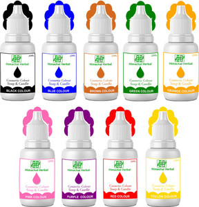 Himachal Herbal DIY LIQUID COLOUR FOR HERBAL MELT & POUR SOAP MAKING ...