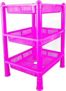 Spillbox Fruits/Vegetables Kitchen Rack Plastic Multipurpose Basket ...