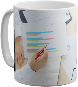 HeartInk CA Chartered Accountant Theme Fan Art Printed Ceramic Tea ...