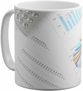 HeartInk CA Chartered Accountant Theme Fan Art Printed Ceramic Tea ...