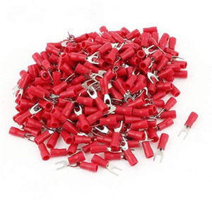 RPI SHOP Copper Fork Type Wire Lug, Battery Cable Ends, Furcate Fork ...