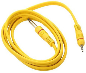 techut Mono Audio Cable 3 m 3 meter 3.5mm 1/8" Male Stereo to 6.35mm 1/ ...