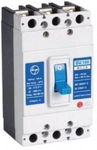 L&T 125 Amps 3 Pole MCCB 30 kA DU 125H CM90678OOLO MCB Price in India ...