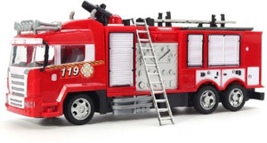 Tiny Tales Remote Control Fire Engine Toy Truck - R/C Rescue Fire ...