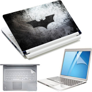 D.V TECH EXCLUSIVE PREMIUM BATMAN LOGO LAPTOP SKIN 4 IN 1 WITH LAPTOP ...