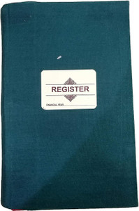 LRS Ruled Register Canvas Bound - 500 Pages - 80 GSM Ledger Paper 1 ...