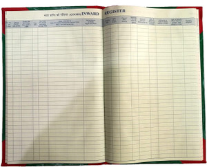 LRS Inward Register - 200 Pages Single(400 Front+Back) - 70 GSM Ledger ...