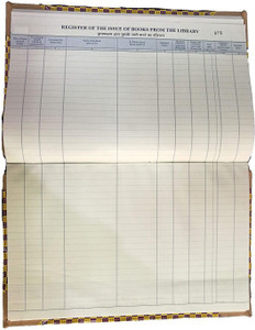 LRS Library Book Issue Register (180 Pages Single) - 70 GSM Ledger ...