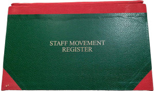 LRS Staff Movement Register - 100 Pages (Pack of 1) 1-Part Record ...