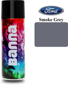 Banna Automotive paint for Ford Cars Grey Spray Paint 440 ml Price in ...