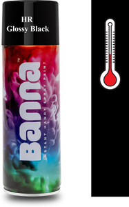 Banna Heat Resistant Black Spray Paint 440 ml Price in India - Buy ...