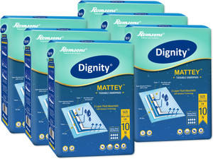 DIGNITY Mattey Disposable Tuckable Underpads, 60 X 180 cm, 10 Pcs/Pack ...