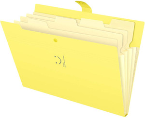 Flipkart.com | Corslet File Folder 5 Pockets Accordion Document ...