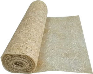 SFF SUNFLOWER ABACA JUTE FIBER ROLL OFF WHITE NA FIBER Gift Wrapper ...
