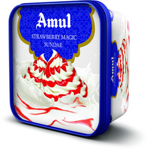 Amul Strawberry Sundae Magic Price in India - Buy Amul Strawberry ...