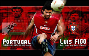 Luis Figo Footballer Wall Poster For Room With Gloss Lamination M10 ...
