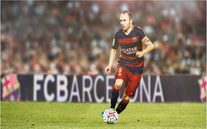 Andres Iniesta Footballer Wall Poster For Room With Gloss Lamination M1 ...