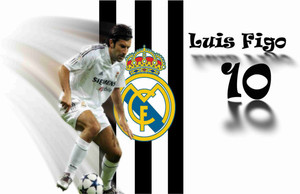 Luis Figo Footballer Wall Poster For Room With Gloss Lamination M4 ...