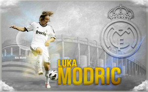 Luka Modric Footballer Wall Poster For Room With Gloss Lamination M11 ...