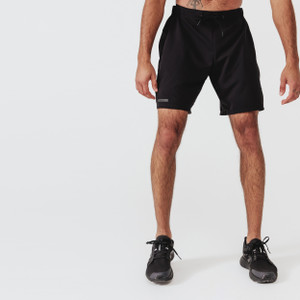KALENJI by Decathlon Solid Men Black Sports Shorts - Buy KALENJI by ...