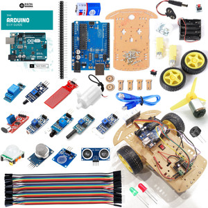 ShopMore SMROBOAUK Arduino UNO Based Built Basic Robot Compatible kit ...