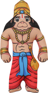 Papsara Hanuman Ji Soft Toys Doll - 9 inch - Hanuman Ji Soft Toys Doll ...