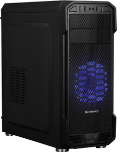 ZEBRONICS Zeb-Mars Mid Tower Cabinet with USB 2.0 and USB 3.0 Ports ...