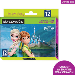 Flipkart.com | Classmate Color Crew Wax Crayons Jumbo