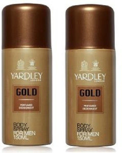 Yardley London Gold Body Spray Perfume Body Spray - For Men - Price in ...