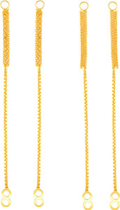 Flipkart.com - Buy MEENAZ 1 one gram gold Polish 22k Plated Traditional ...