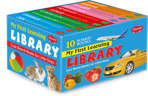 GO WOO My First Picture Library Box Of 10 Board Books (Pre-School ...