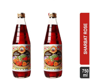 Hamdard roof afza 750 ml 2 pack rose Price in India - Buy Hamdard roof ...