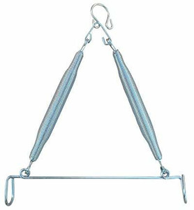 VParents Baby Triangle Stainless Steel Cradle Spring 15KG (Silver ...