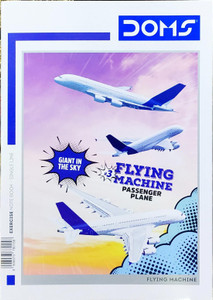 DOMS Notebook A4 Notebook Single Ruled 240 Pages Price in India - Buy ...