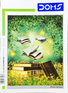 DOMS Notebook A4 Notebook Single Ruled 400 Pages Price in India - Buy ...