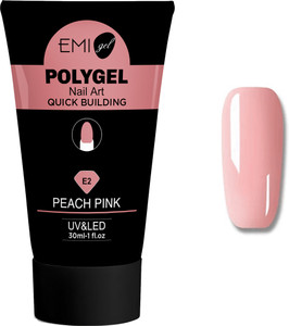 Gleevia EMI Gel Poly Nail Gel Finger Extension Peach Pink Polygels ...