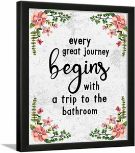 bathroom poster - bathroom posters with frame - bathroom quotes framed ...