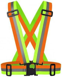 Safe cure Adjustable Dual Colour Reflective Jacket for Construction ...