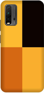 SAVETREE Back Cover for Redmi 9 Power, Box, Black And Yellwo, Back ...