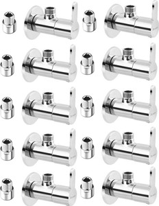 Parryware Cute Angle Valve with C P nipple 1 inch set of 10 Angle Cock ...