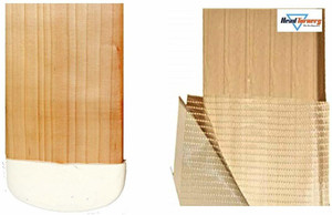 HeadTurners Cricket Bat Toe Guard with Bat Face Tape Fibre Scuff Sheet ...