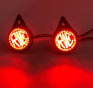 X-speed Parking Eyes Light Red 350, 500 CC, Classic Chrome, Electra,350 ...